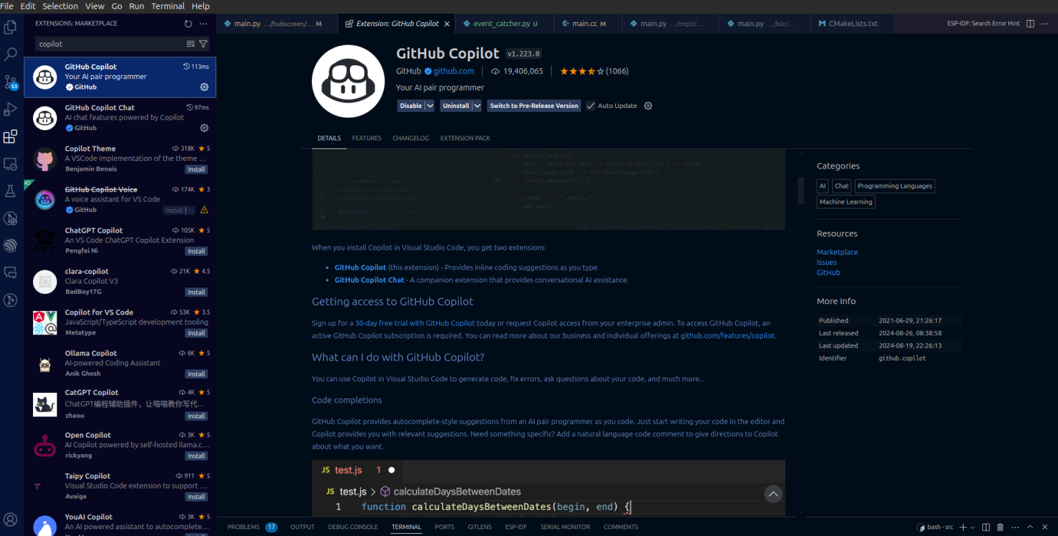 Sử dụng Copilot extension hiệu quả trên VS code – Vinalinux