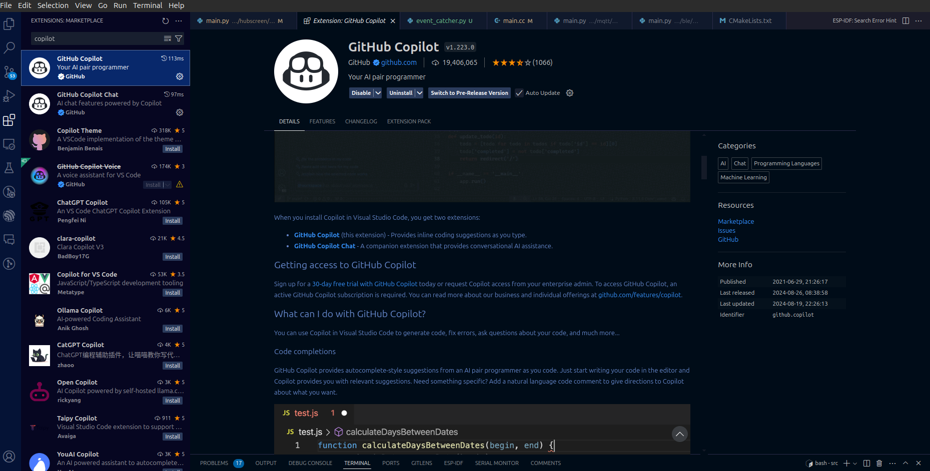 Sử dụng Copilot extension hiệu quả trên VS code – Vinalinux